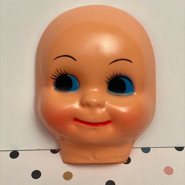 Plastic Doll Head - Etsy