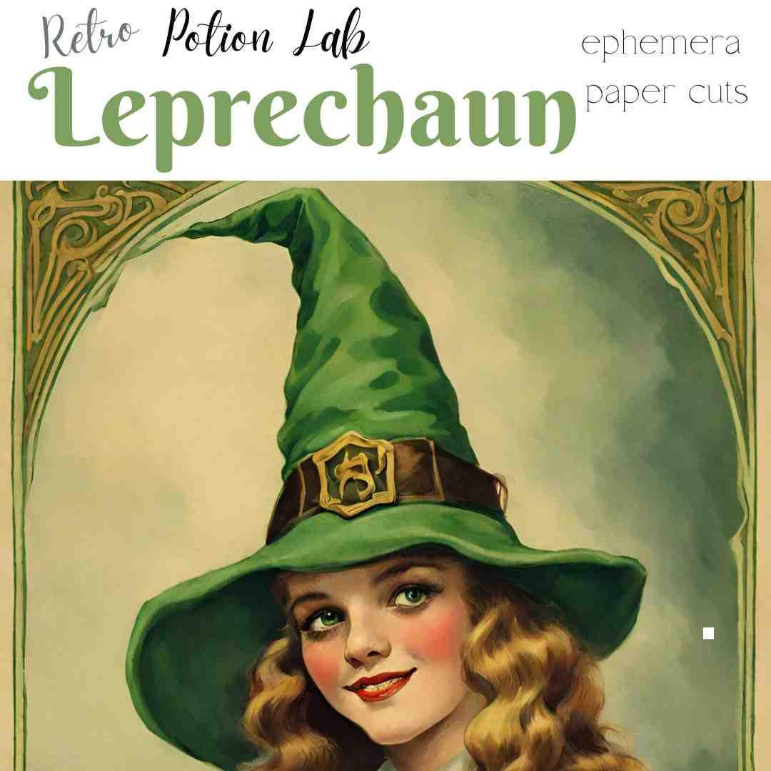MEGA PACK, Leprechaun Potion Lab Medley, Paper Cuts, Ephemera, 47 ...