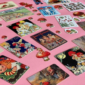 Storybook Paper Cuts, Gnomes, Pixies, Mushrooms, 60 Pieces, Lisa ...