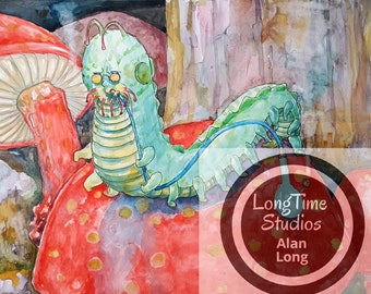 INSTANT DOWNLOAD Alice Digital Stamp