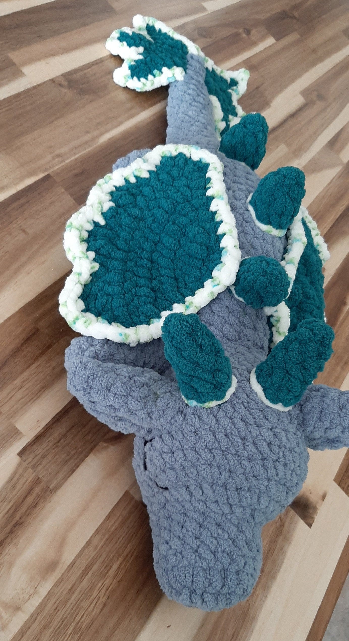 Crochet Darling Baby Dragon Plushie, Soft Dragon, Crochet Dragon Gift ...