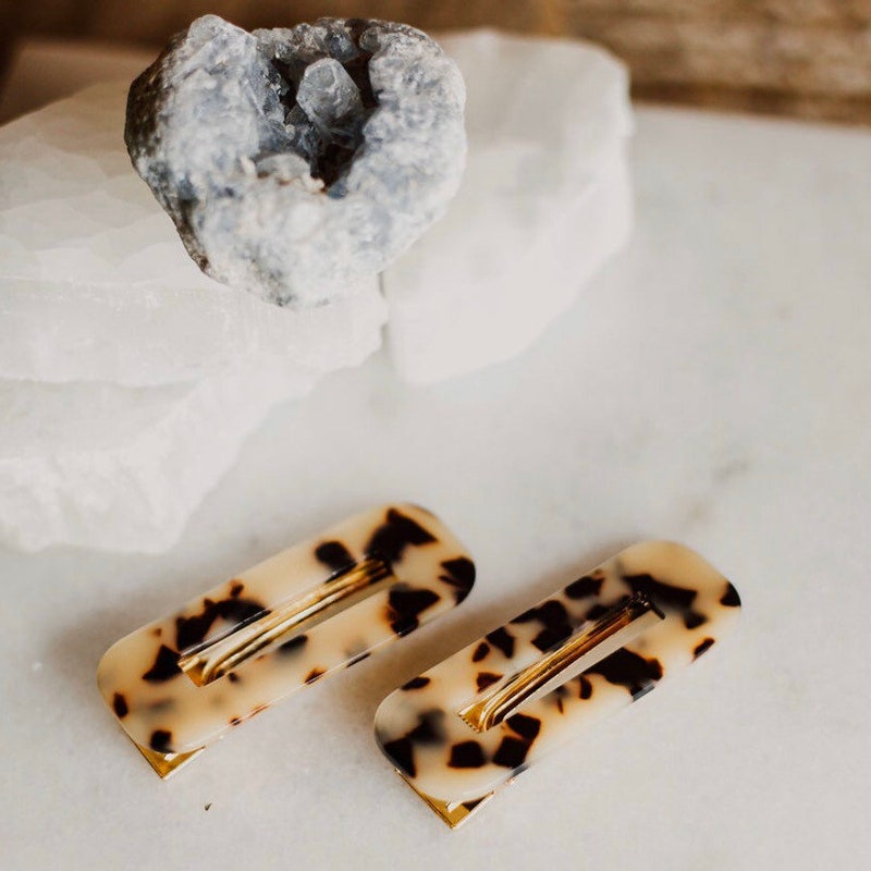 Tortoise Hair Clip - Etsy