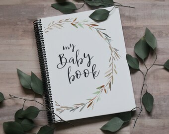 Baby book | Etsy