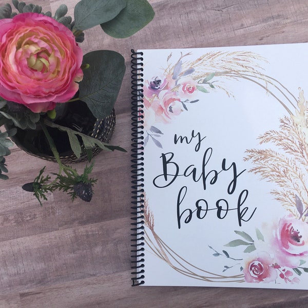 Baby Book for Girls - Etsy