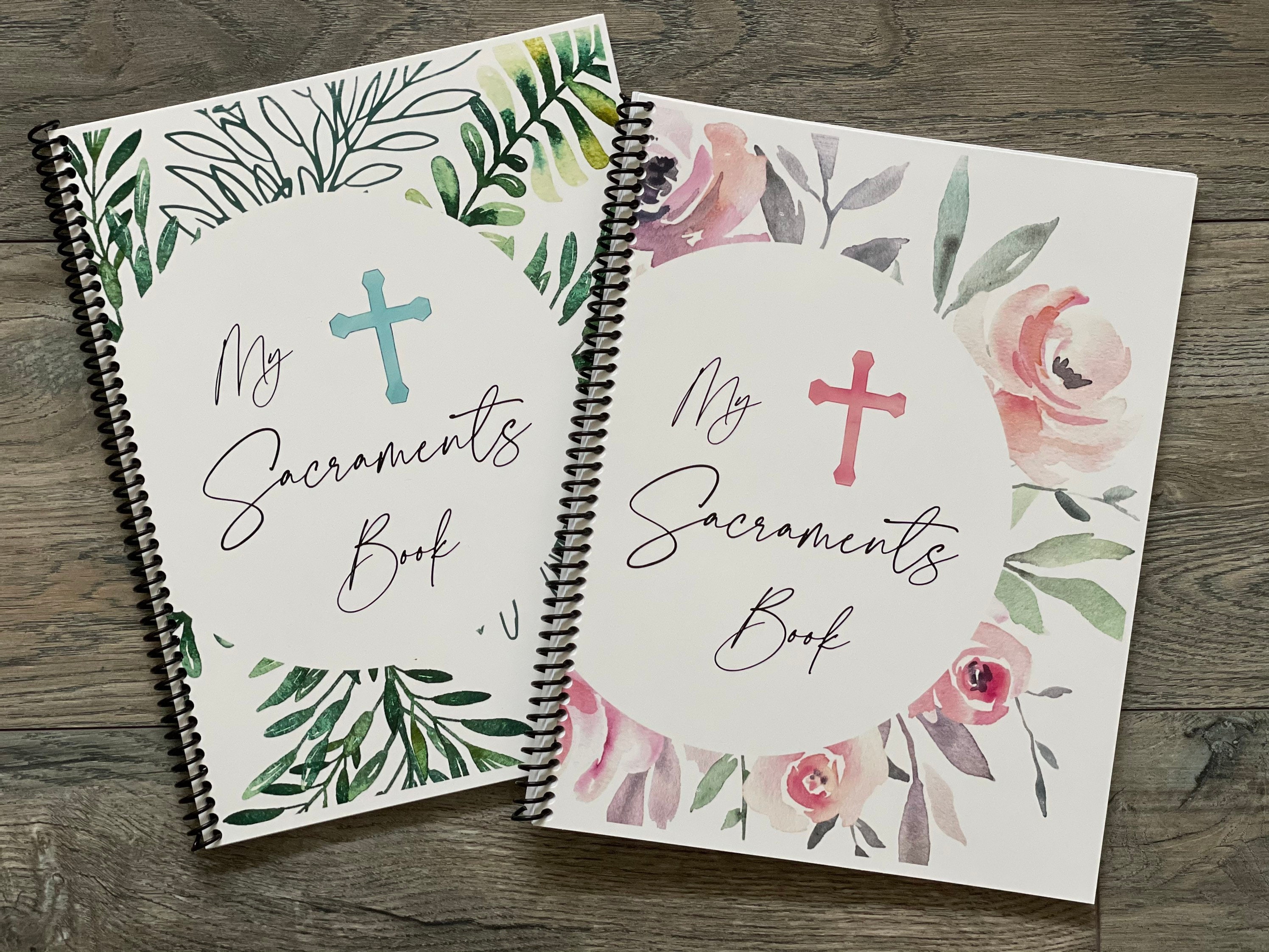 Catholic Sacrament Book- Girl, Goddaughter Gift, Baptism Gift, First ...