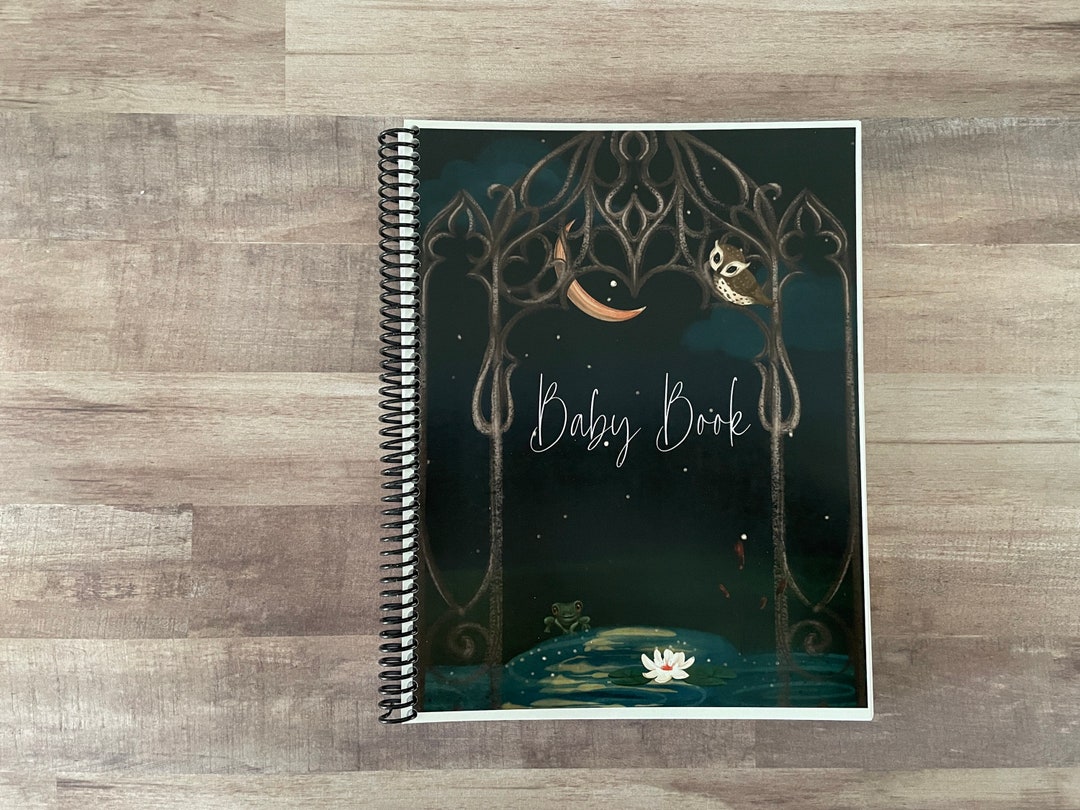 Baby Book | Personalized Baby Book, Enchanted Book - Etsy
