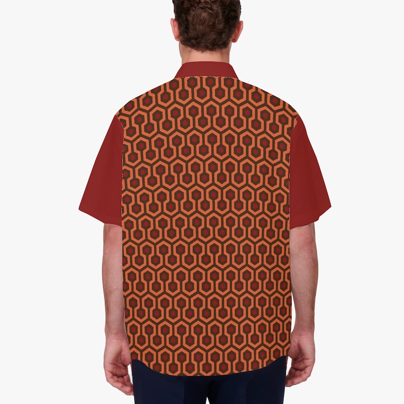 The Shining Overlook Hotel Hallway Carpet Pattern Hawaiian Shirt - Etsy