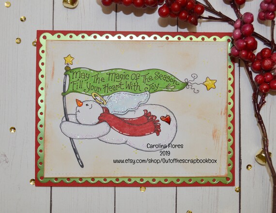 Whimsical Cards Greeting Cards Holiday Greeting Cards | Etsy