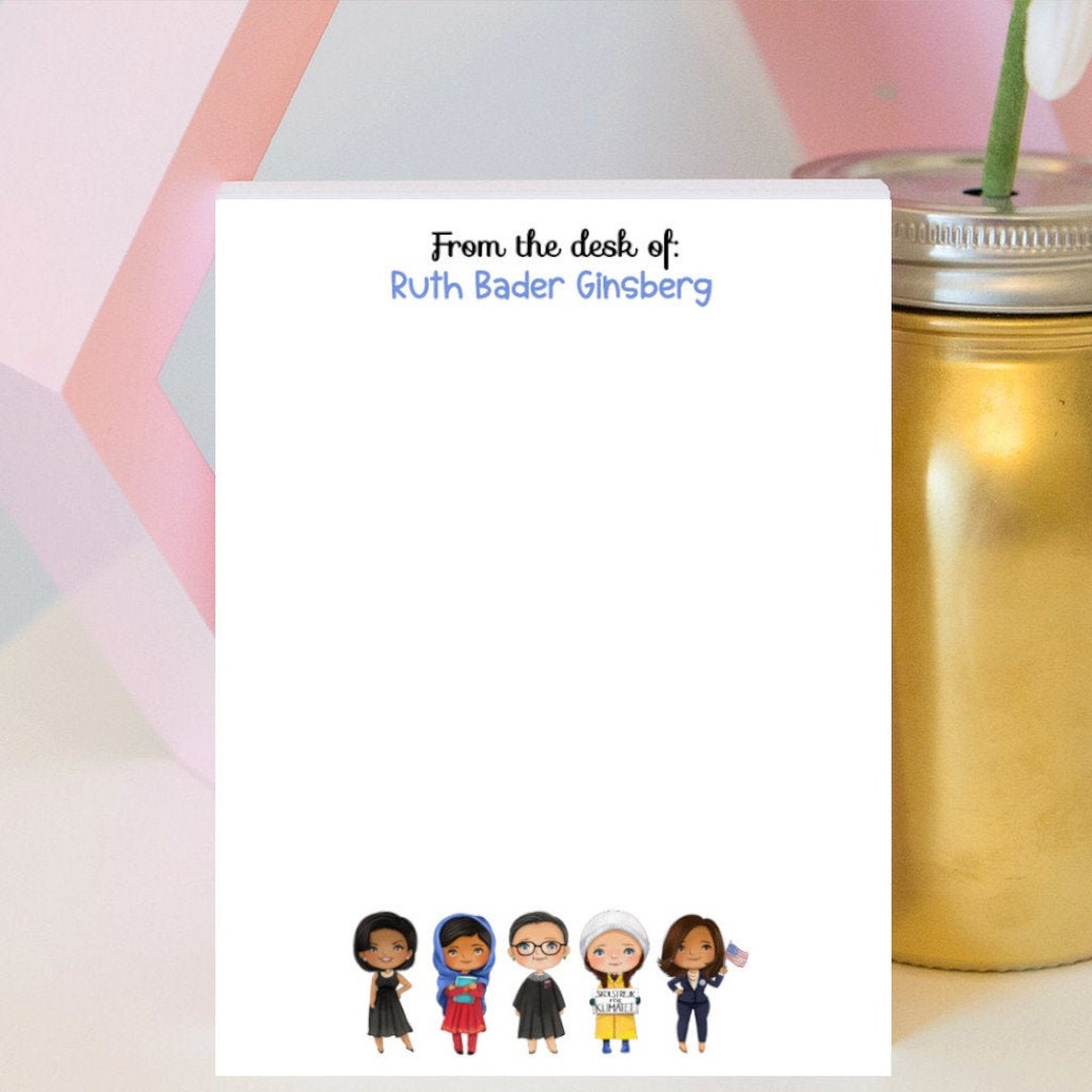 Empowered Women Notepad Feminist Notepad Feminist Gift Personalized ...