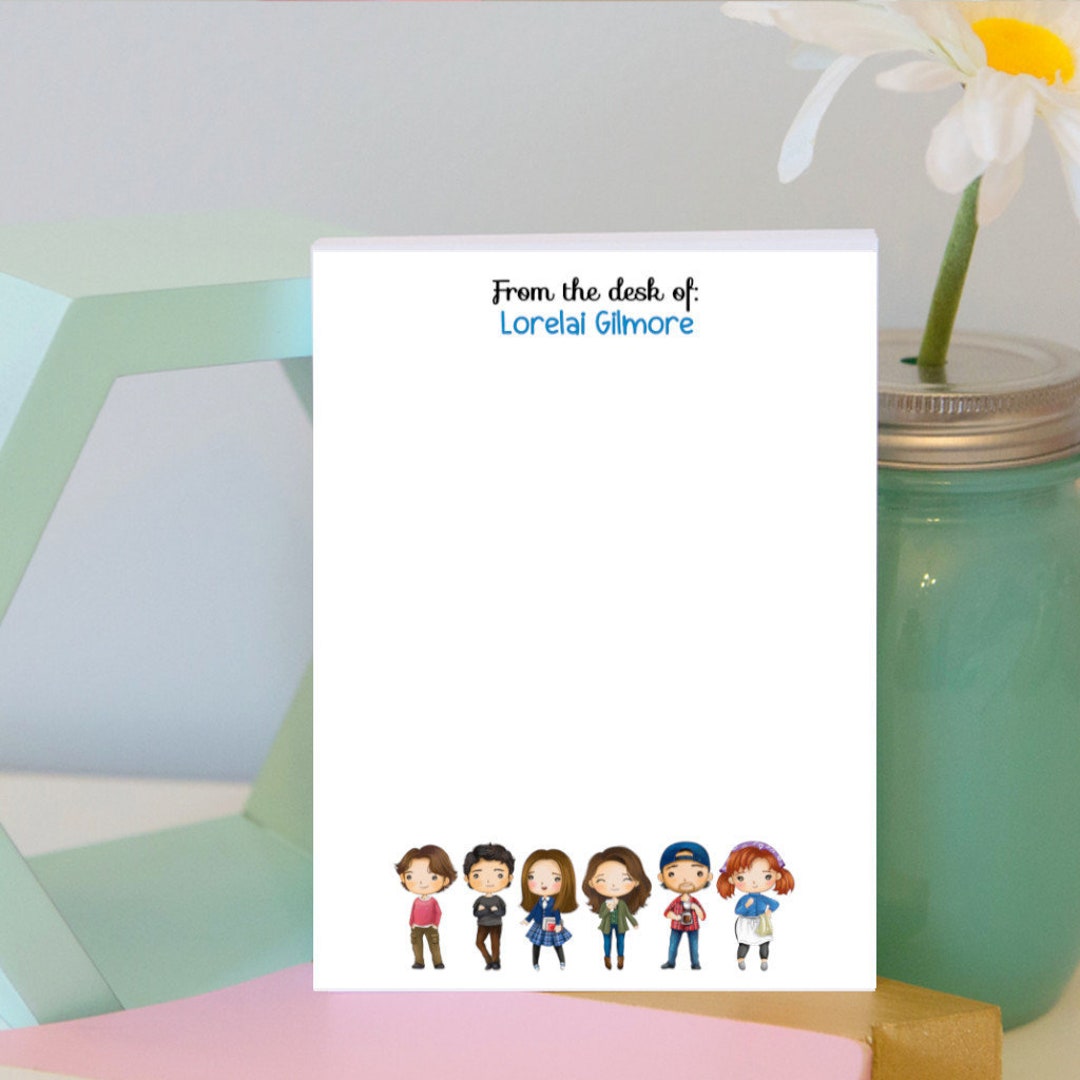 Stars Hollow Notepad Gilmore Girls Notepad Gilmore Girls Stationery ...