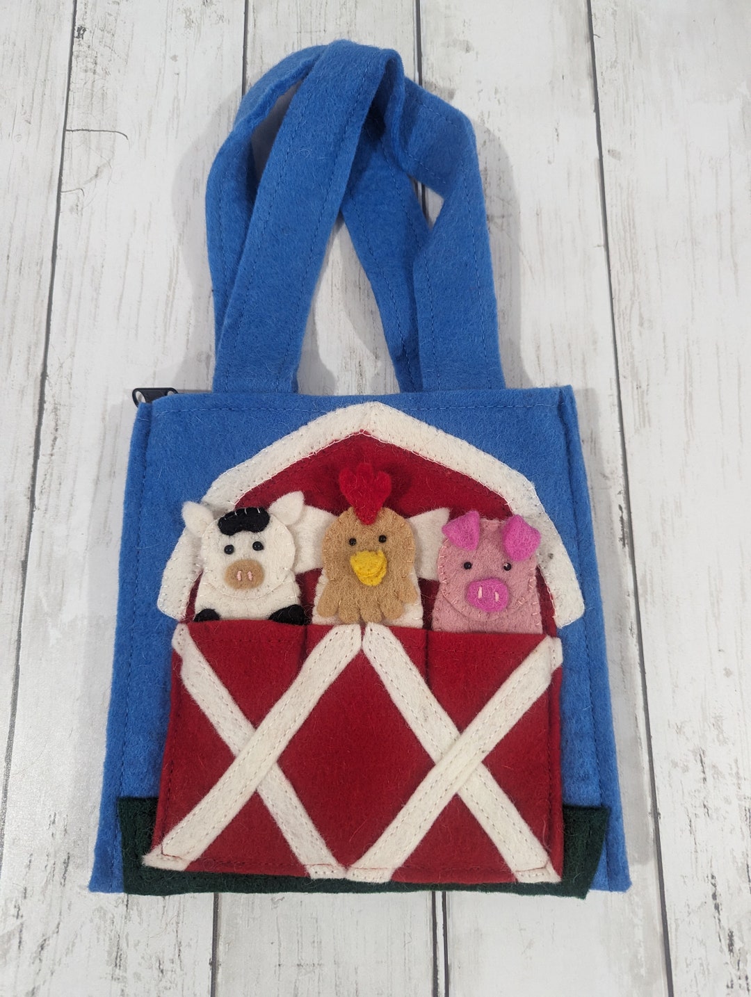 Barnyard Puppet Bag - Etsy