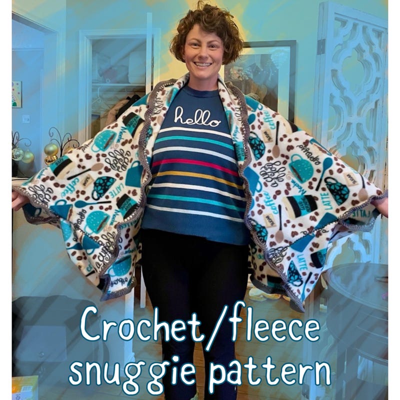 Fleece Shawl Pattern - Etsy