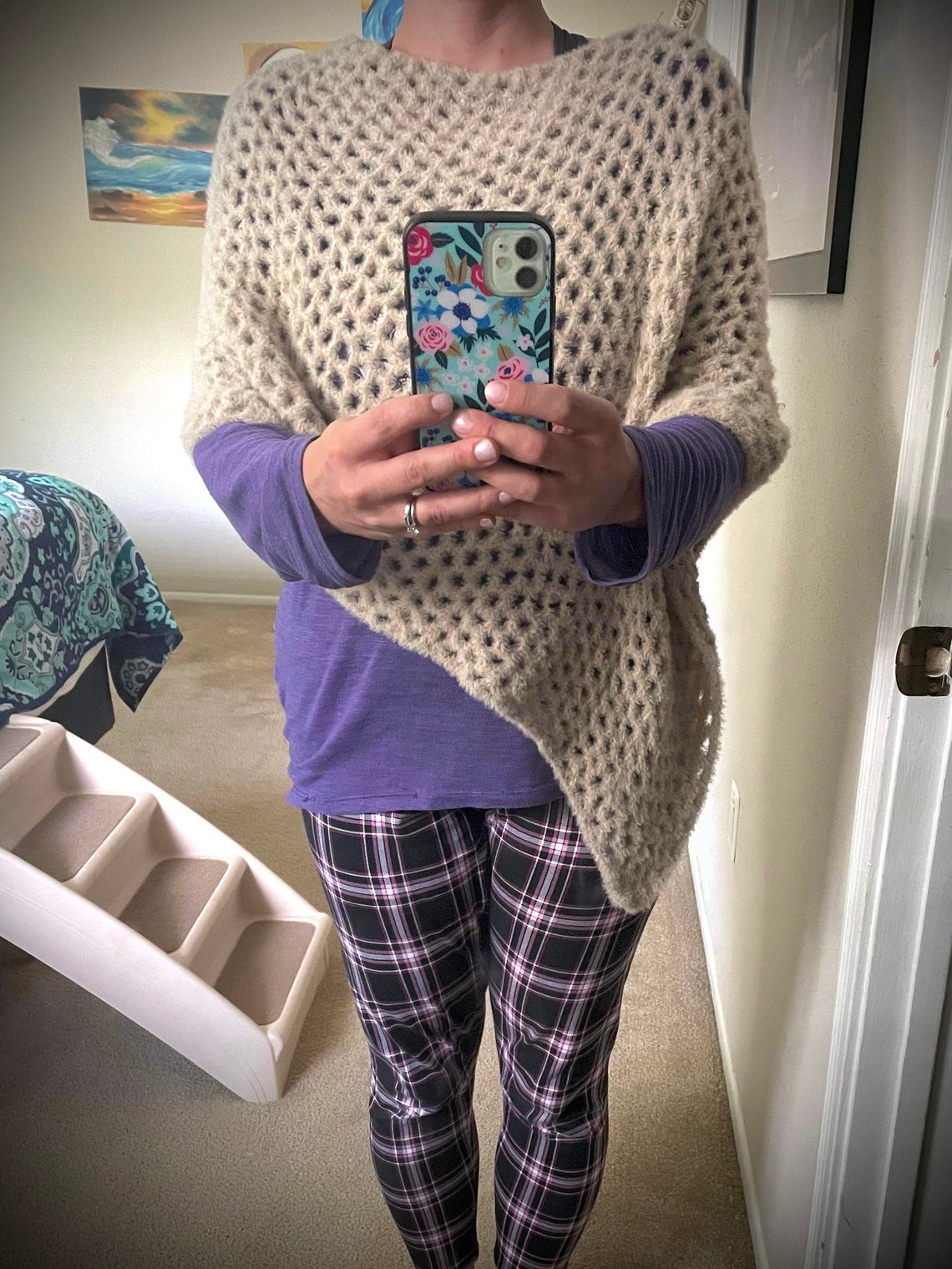 Easy Lightweight Fashion Poncho - Crochet PATTERN - Beginner Level ...