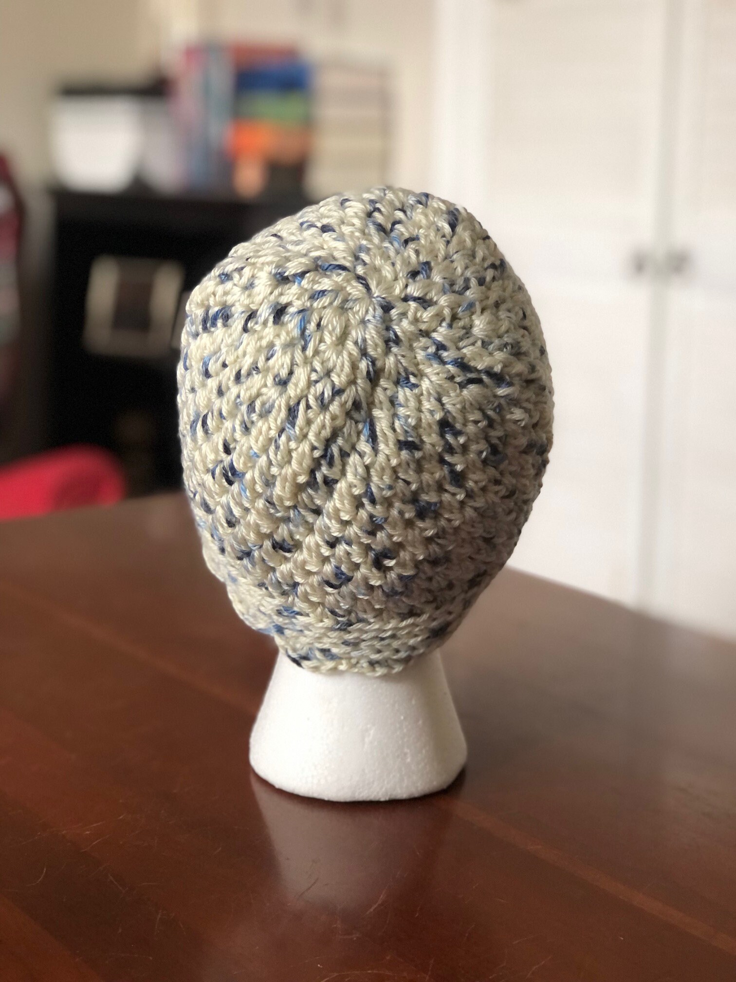 Form-fitting Frilly Cloche Hat - Adult Size - Crochet PATTERN - Chemo ...