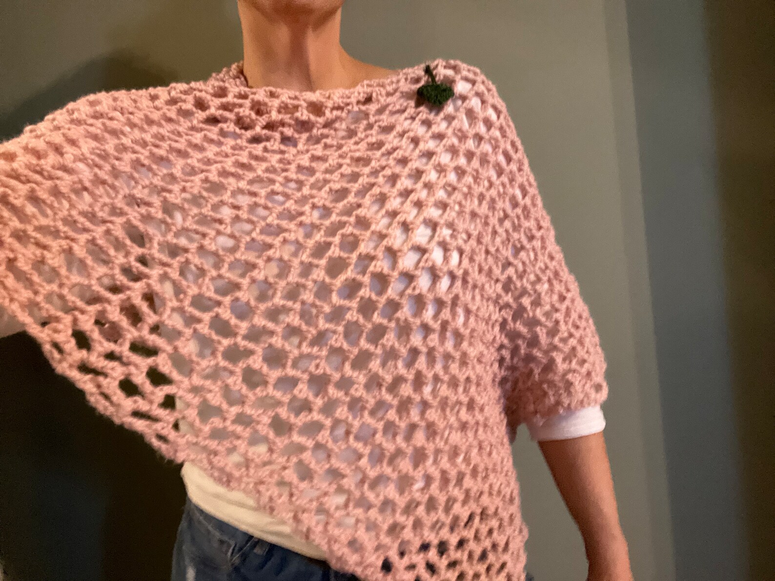 Easy Lightweight Fashion Poncho - Crochet PATTERN - Beginner Level ...