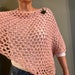 Easy Lightweight Fashion Poncho - Crochet PATTERN - Beginner Level ...