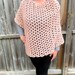 Easy Lightweight Fashion Poncho - Crochet PATTERN - Beginner Level ...