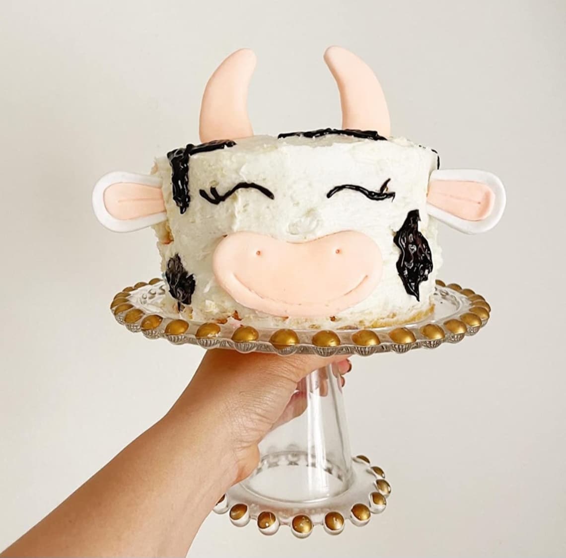 Cow Cake Topper Set: Farm Birthday Party Decorations - Etsy