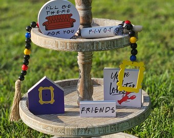 Friends Themed Tiered Tray Décor - Etsy