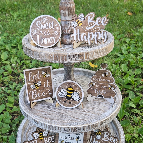 Bee Tray Decor - Etsy