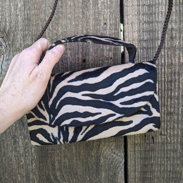 Zebra Clutch - Etsy