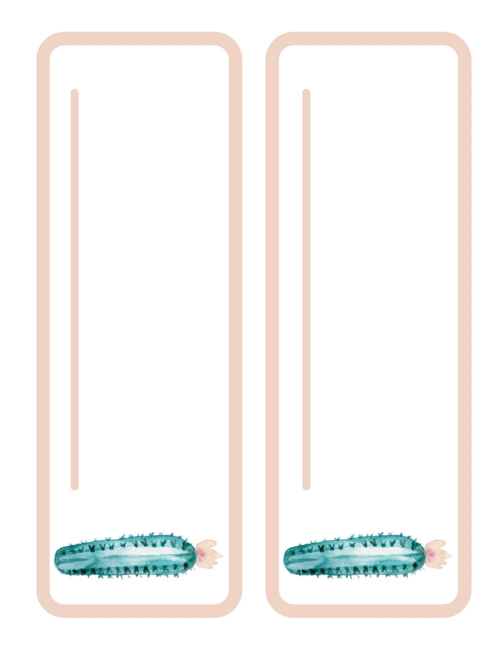 Cactus Themed Name Tags, Classroom Name Tags, Desk Name Tags, Binder ...