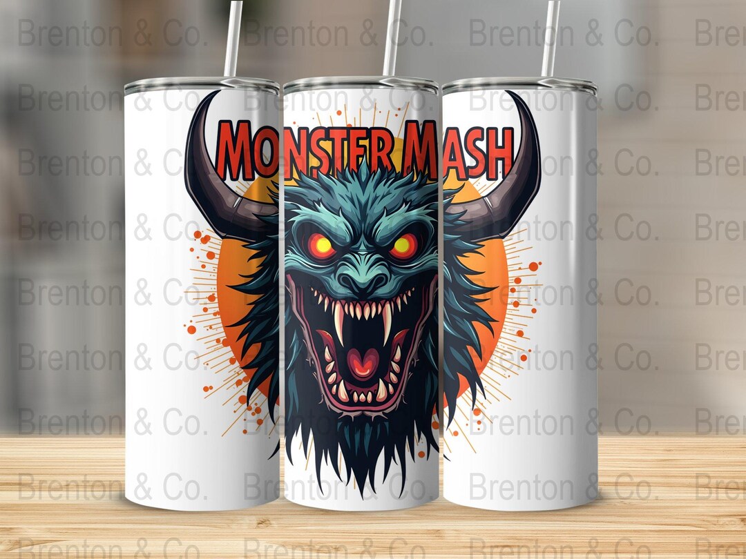Monster Mash Digital Sticker: Scary Halloween Clipart (PNG) - Etsy