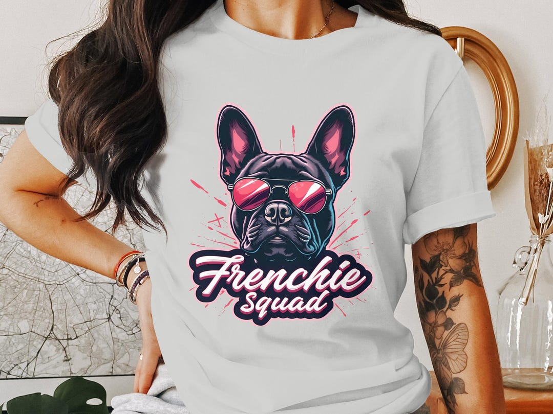 French Bulldog Art Print: Frenchie Squad Wall Decor (digital Download ...