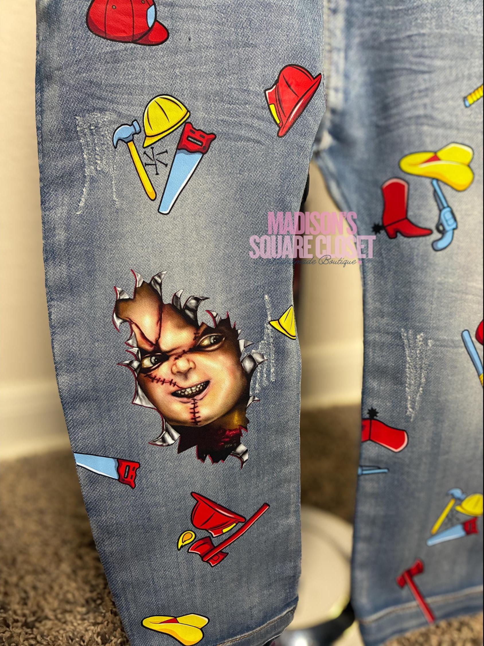 Chucky Good Guys Overalls, Halloween, Child's Play Outfit - Etsy