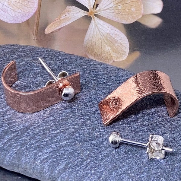 Copper Earrings - Etsy
