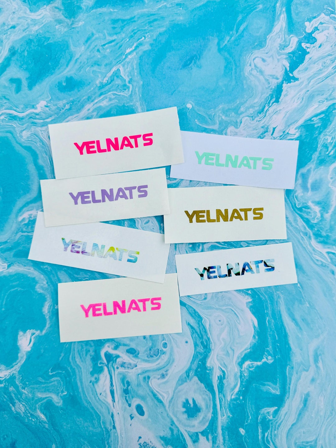 Yelnats Permanent Vinyl Decal - Tumbler Decal - Water Bottle Sticker ...