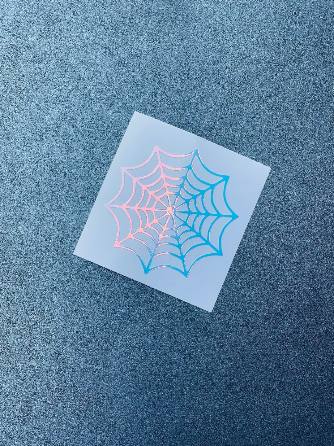 Spiderweb Vinyl Decal - Permanent Car, Laptop, and Water Bottle Sticker ...