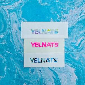 Yelnats Permanent Vinyl Decal - Tumbler Decal - Water Bottle Sticker ...