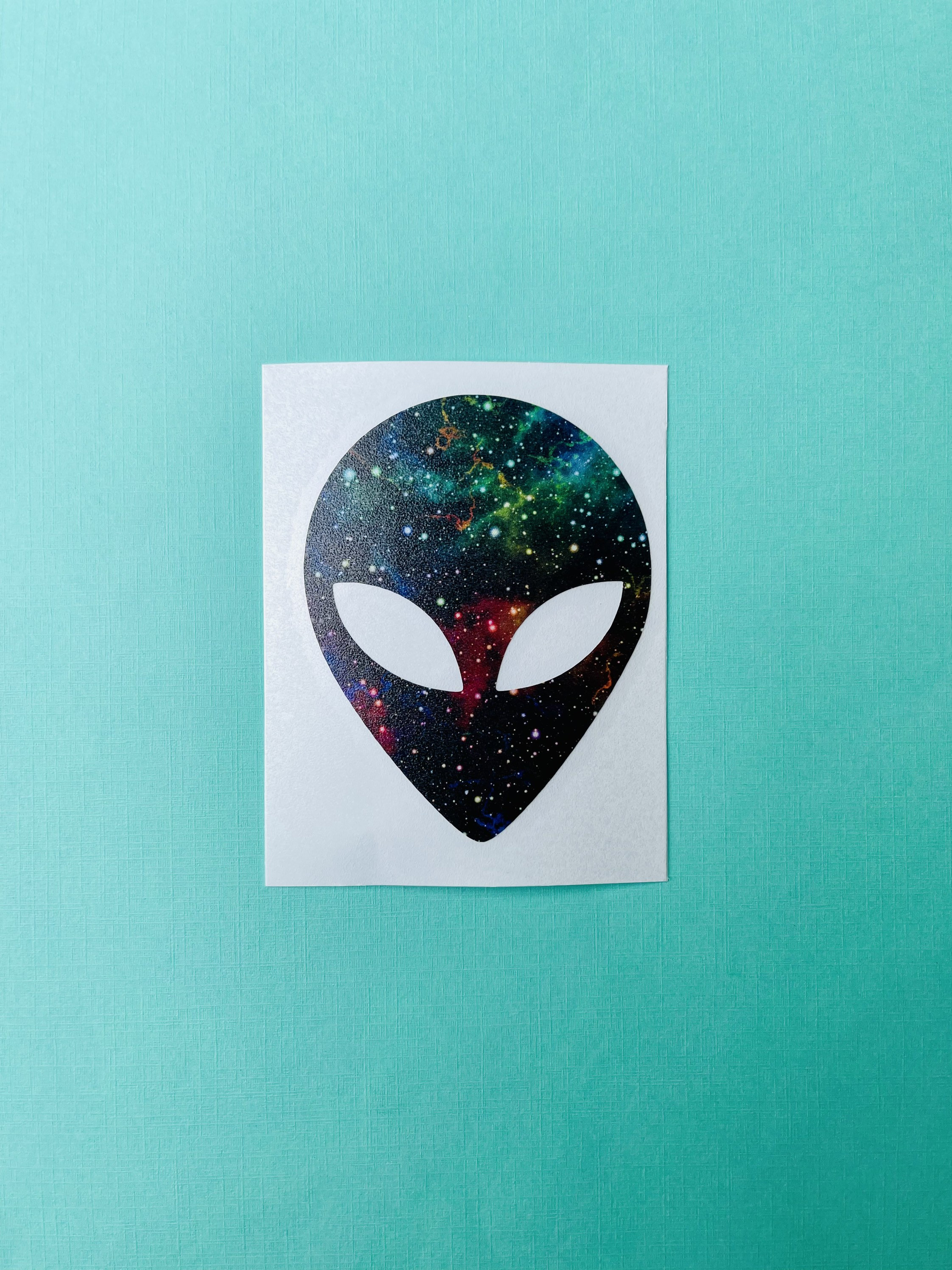 Alien Permanent Vinyl Decal Car Decal laptop Decal water - Etsy