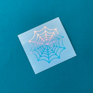 Spiderweb Vinyl Decal - Permanent Decal - Car Decal - Laptop Decal ...