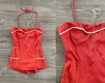 Halter Bathing Suit | Etsy