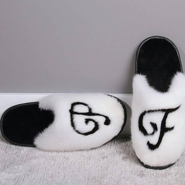 Monogrammed Slides - Etsy