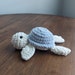 Turtle Plushie / Crochet Sea Turtle / Custom Sea Turtle Stuffed Animal ...