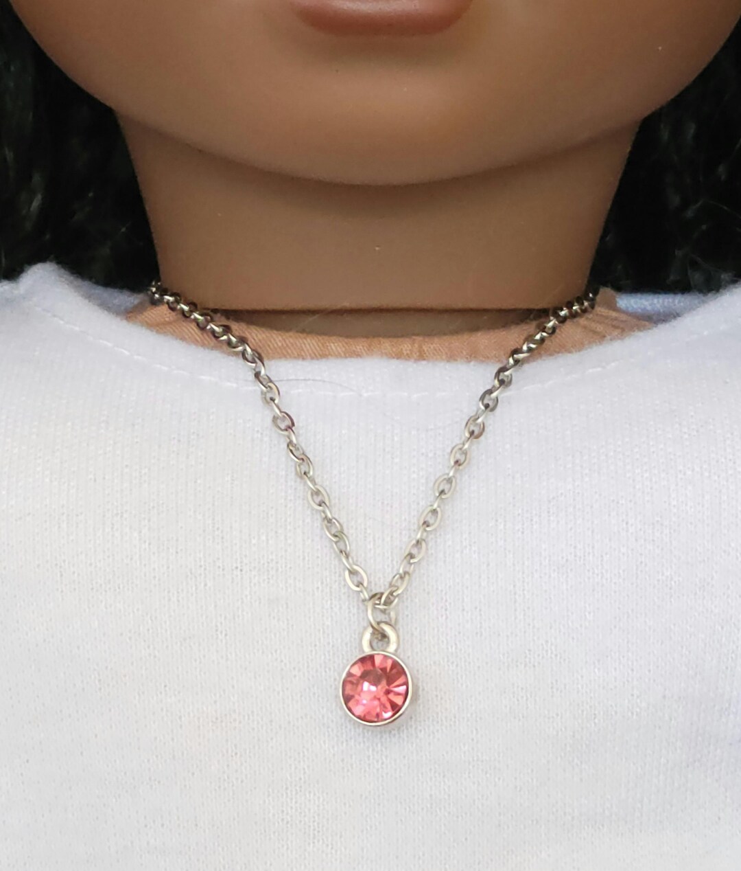 12 Colors Birthstone Necklace for 18 Inch Dolls, American Girl Dolls - Etsy