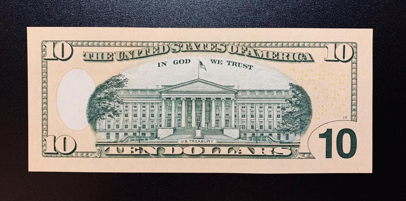 2004 A Ten Dollar Federal Reserve Star Note CA01944459* Gem ...