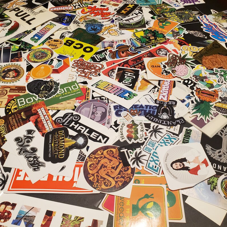 420 Sticker Pack RANDOM - Etsy