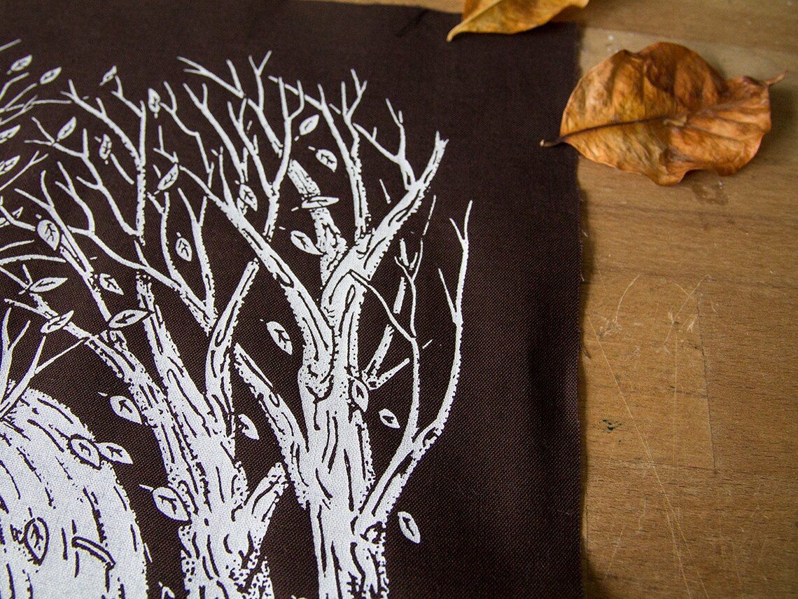 Wood Witch Backpatch | Etsy