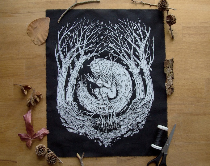 Wood Witch Backpatch - Etsy