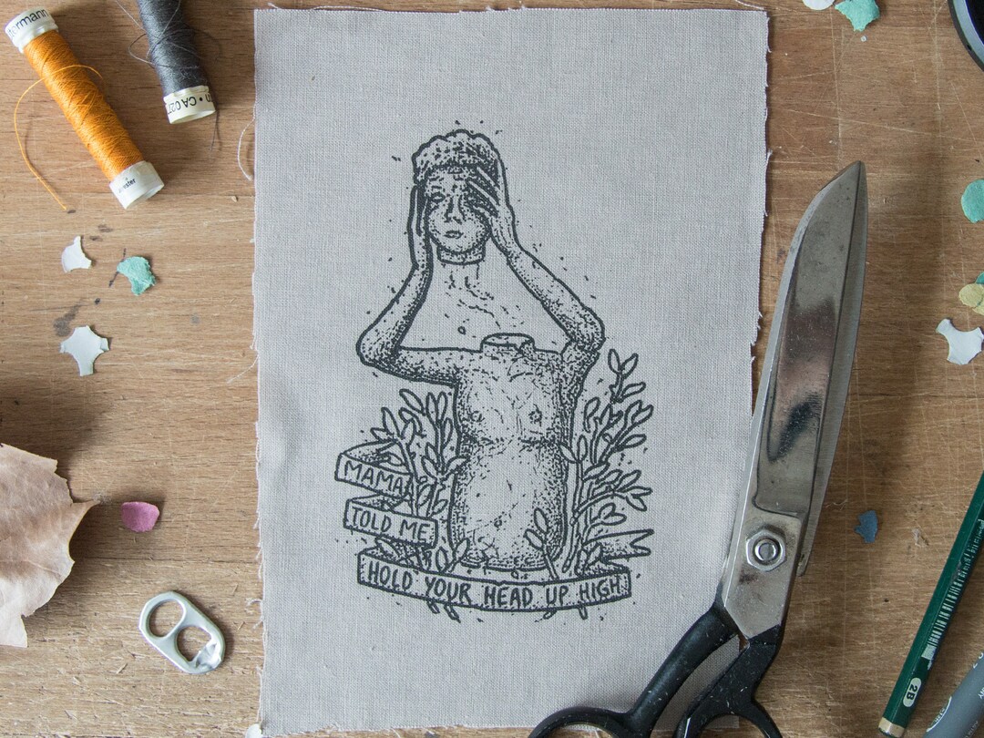 Head Held High Patch - Etsy