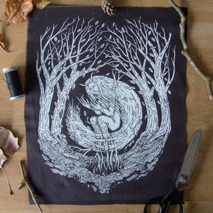 Wood Witch Backpatch - Etsy