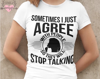 Just Stop Talking - Etsy