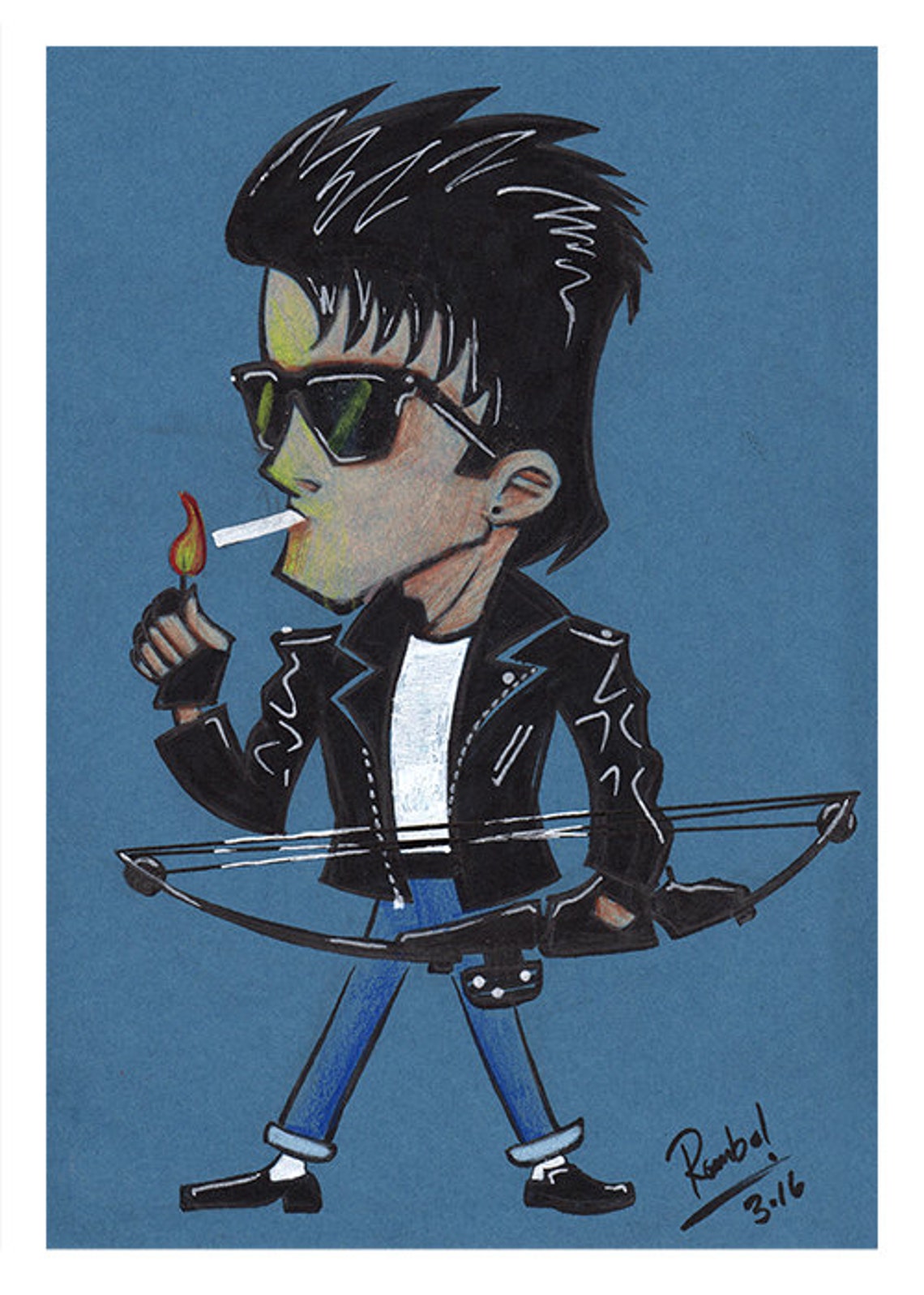 The Monster Squad Rudy Print Movies Movies Art Art | Etsy