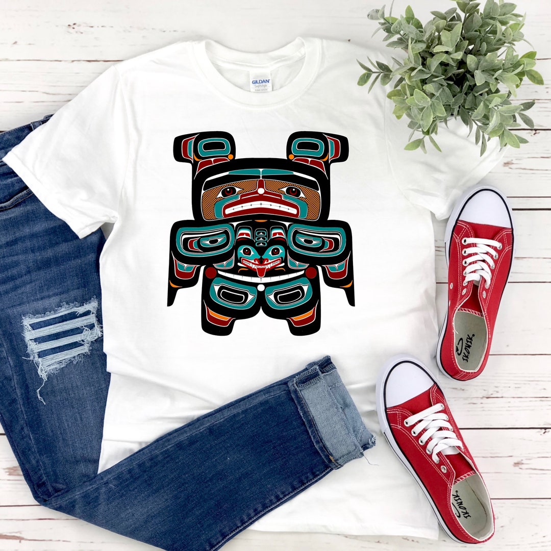 Native American Shirt Indigenous T-shirt Alaska Native Art Native ...