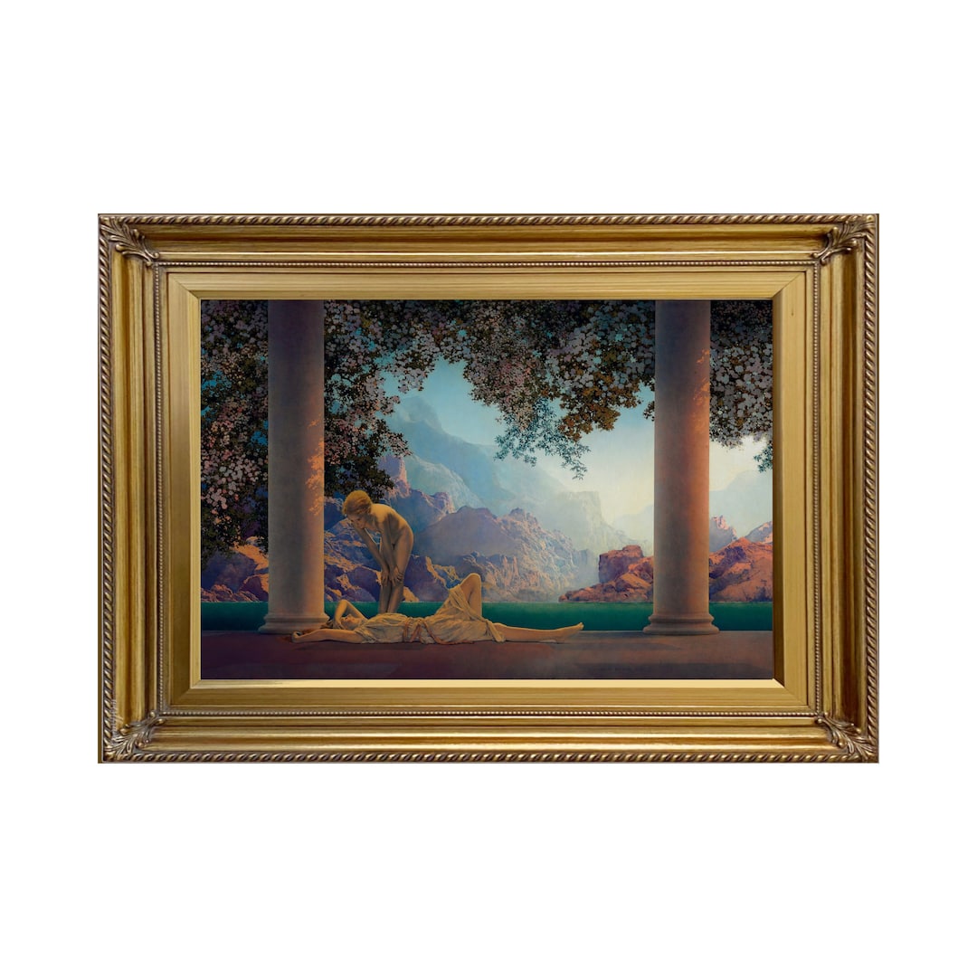 Maxfield Parrish Daybreak Print, Maxfield Parrish Art, Maxwell Parrish ...
