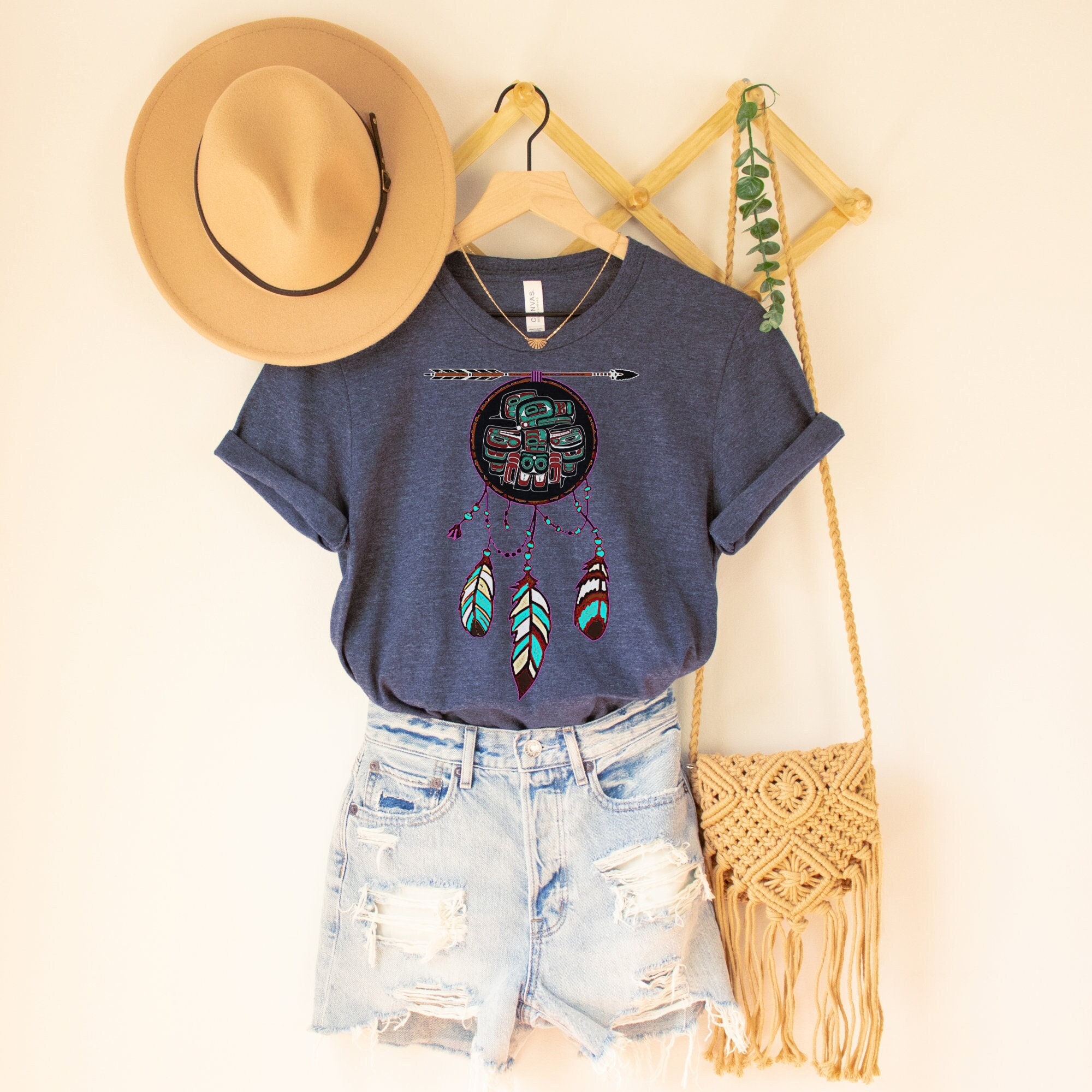 Alaska Native American Dream Catcher Art Style Indian Pride Tlingit ...